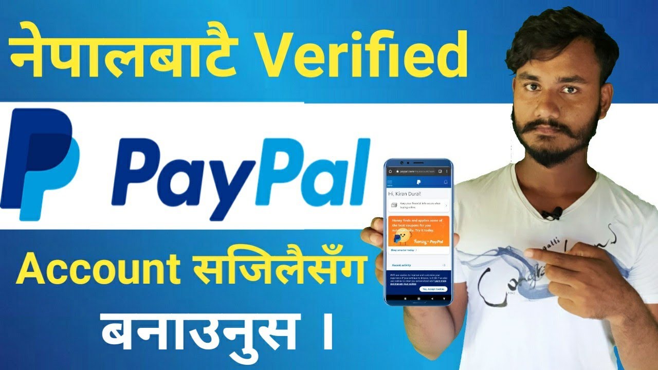 How to Create PayPal Account in Nepal | Create And Verify Paypal in ...