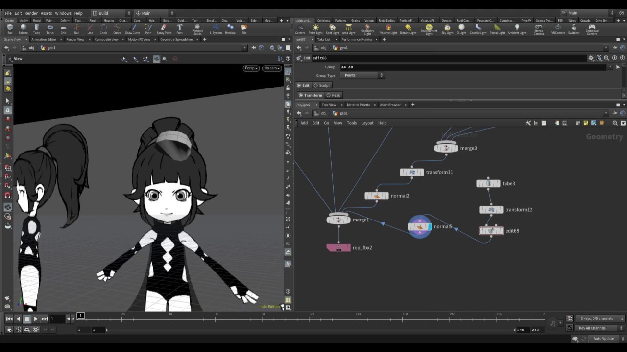 Houdini character modeling - YouTube