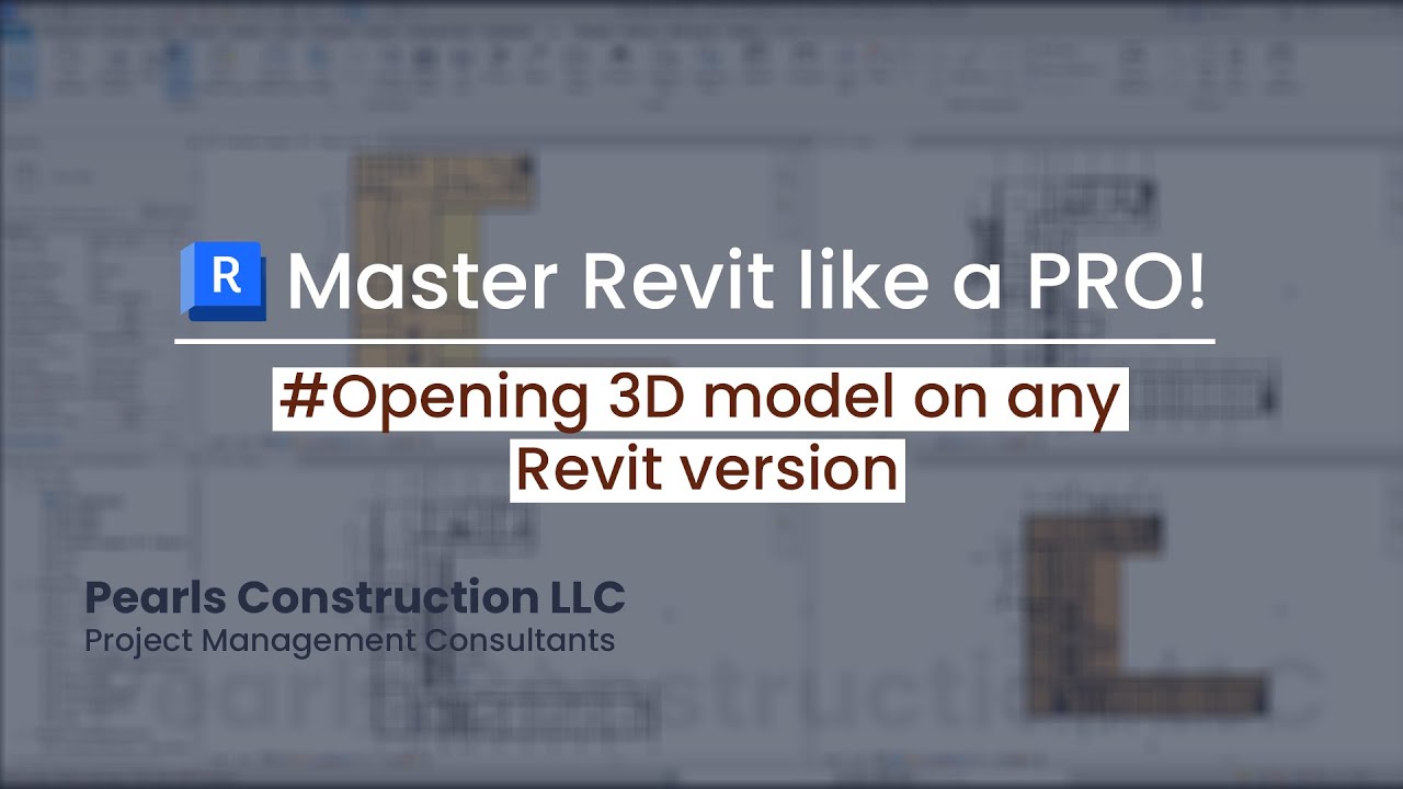 Opening 3D model in any Revit version | Autodesk Revit Tips and Tricks ...