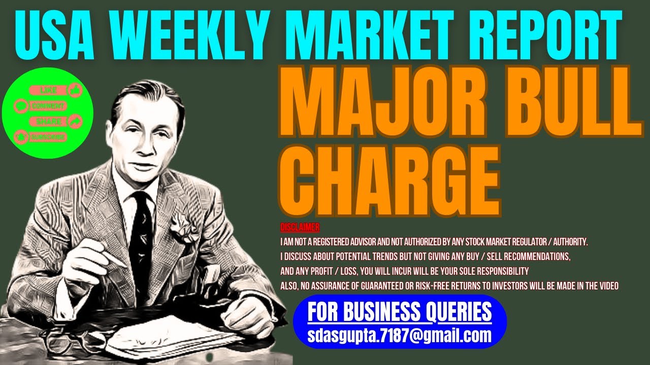 MAJOR BULL CHARGE #wallstreet - YouTube