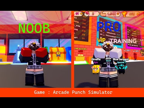 วันนี้ชาบูมาเล่นArcade Punch Simulator - YouTube