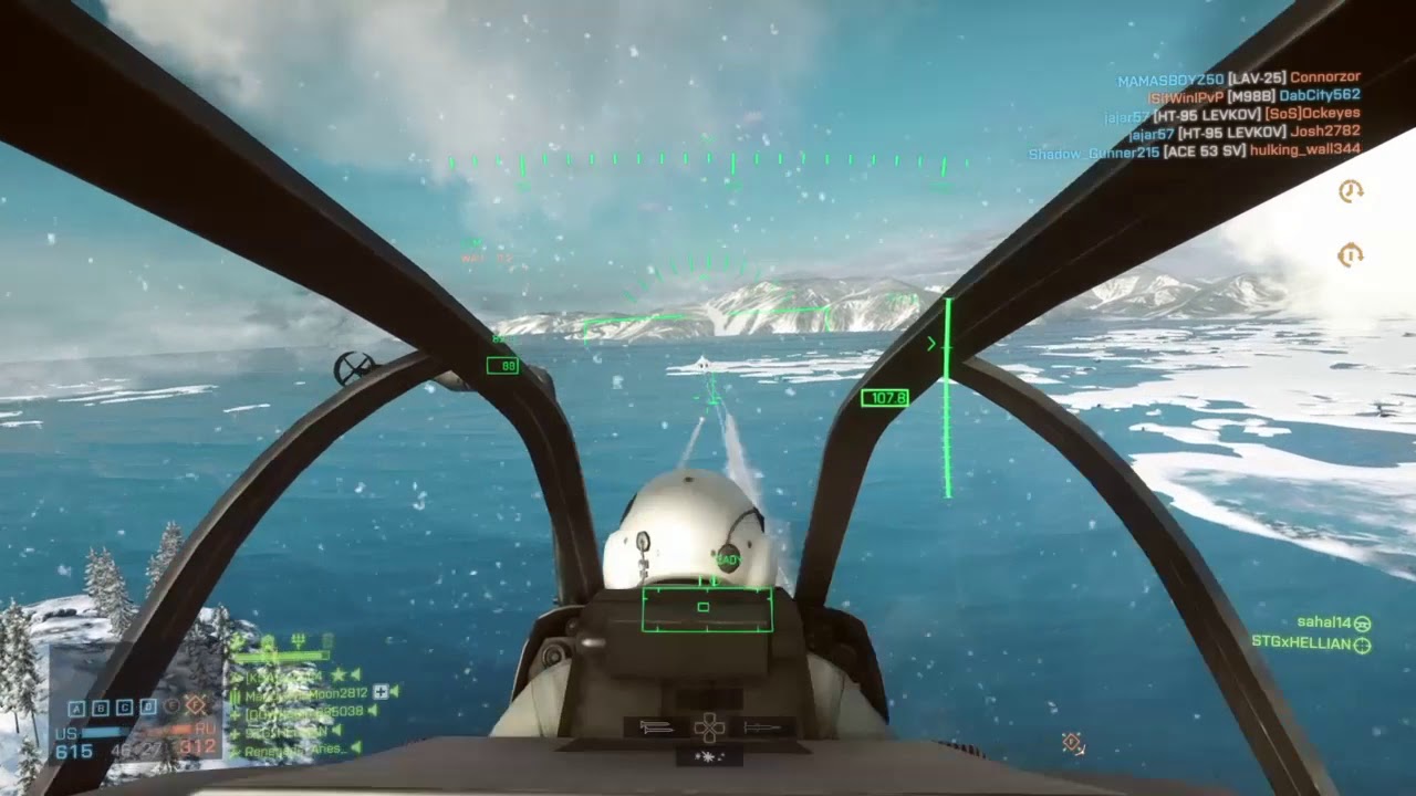 BF4* helicopter VS jet - YouTube