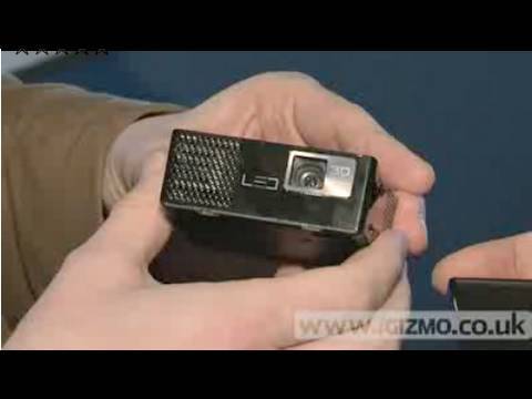 Samsung's palm-sized projector - YouTube