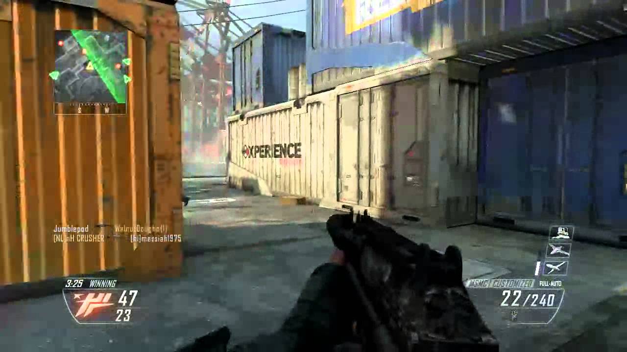 CoD Black Ops II Gameplay - MSMC on Cargo - YouTube