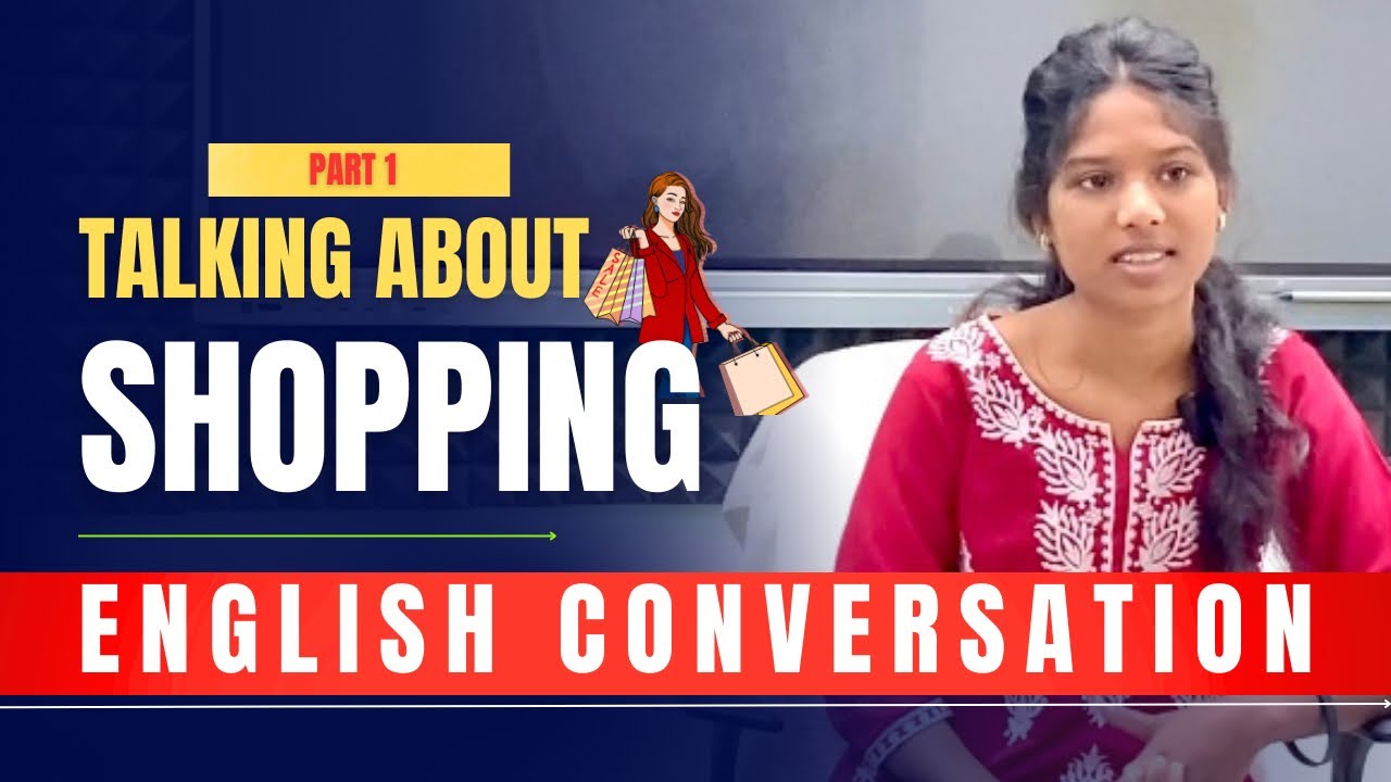 Let's talk about shopping In English 🛍️ ll English Conversation ll ...
