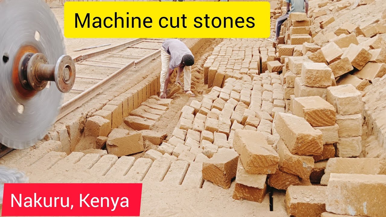 The Perfect Stone cutting process in Nakuru (2024) - YouTube