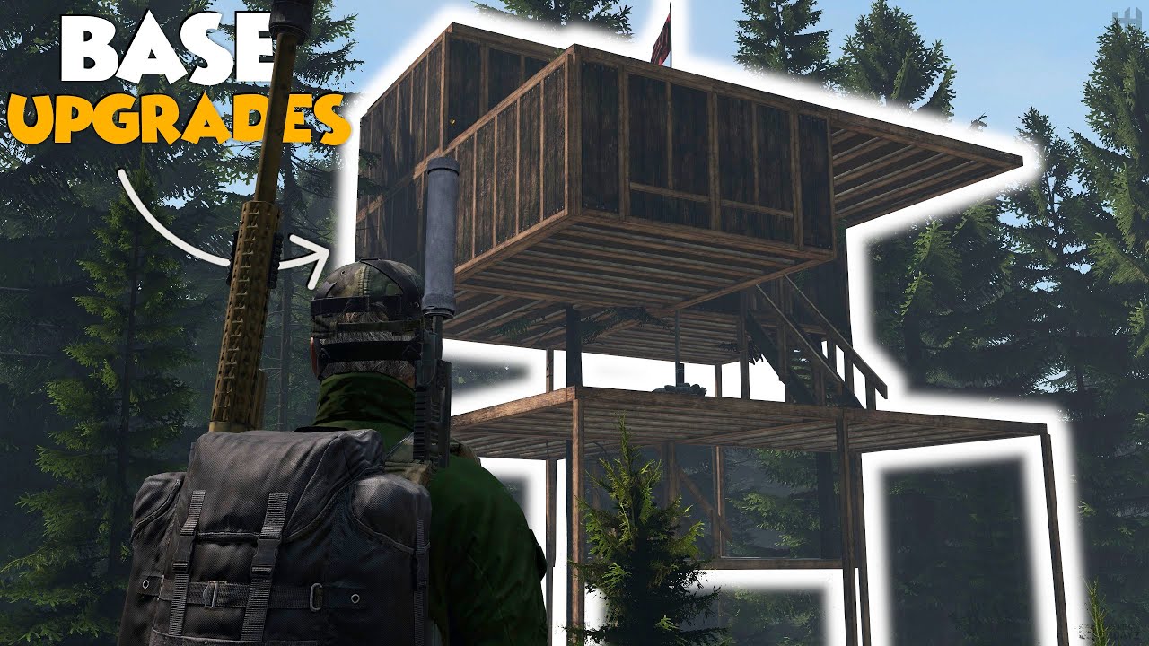 DayZ - A Journey To UPGRADE The TREEHOUSE Base On Rostow! - YouTube