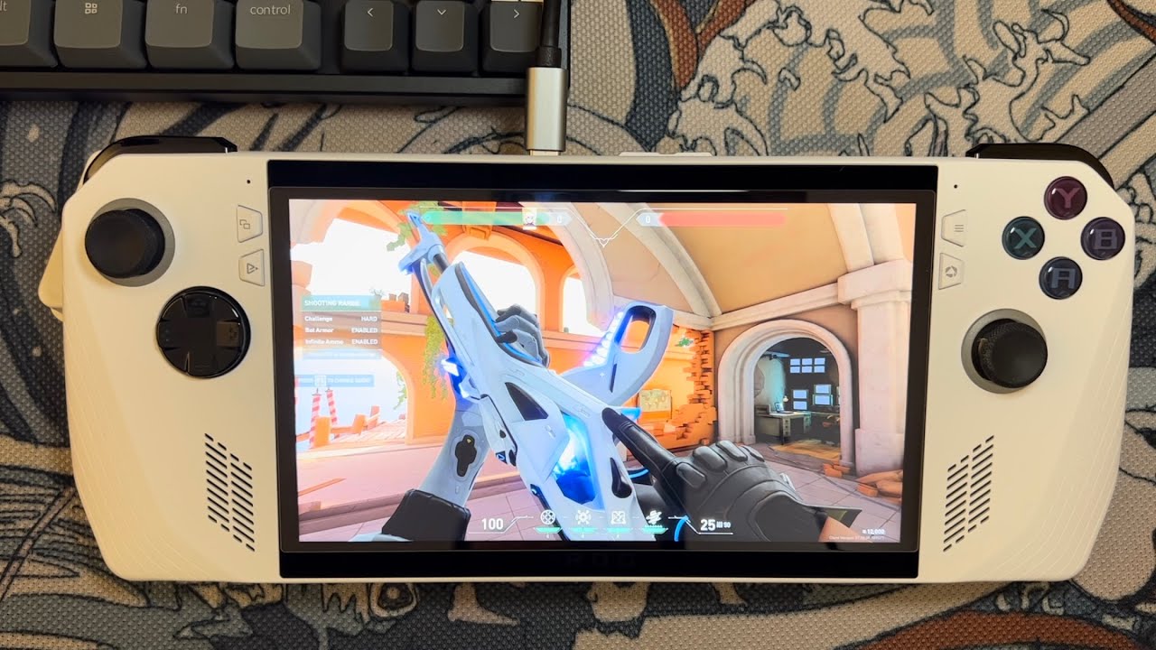 Can the Asus ROG Ally play competitive FPS games? - Valorant - YouTube