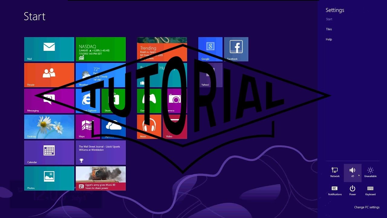 Windows 8 Shortcuts Tips and Tricks - YouTube