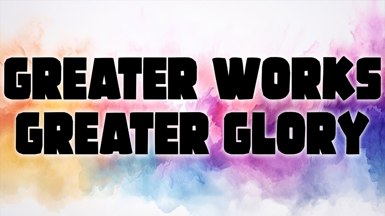 Greater Works - Greater Glory (Tuesday Service) - YouTube