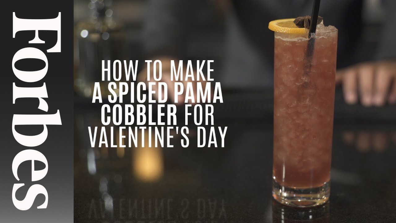 How To Make A Spiced Pama Cobbler For Valentine's Day | Forbes - YouTube
