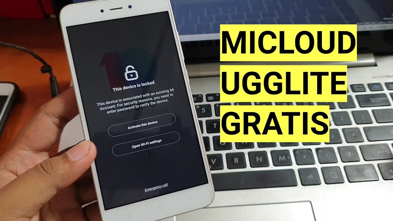 Gratis! Fresh micloud from google, Unlock Micloud Redmi Note 5a Ugglite ...