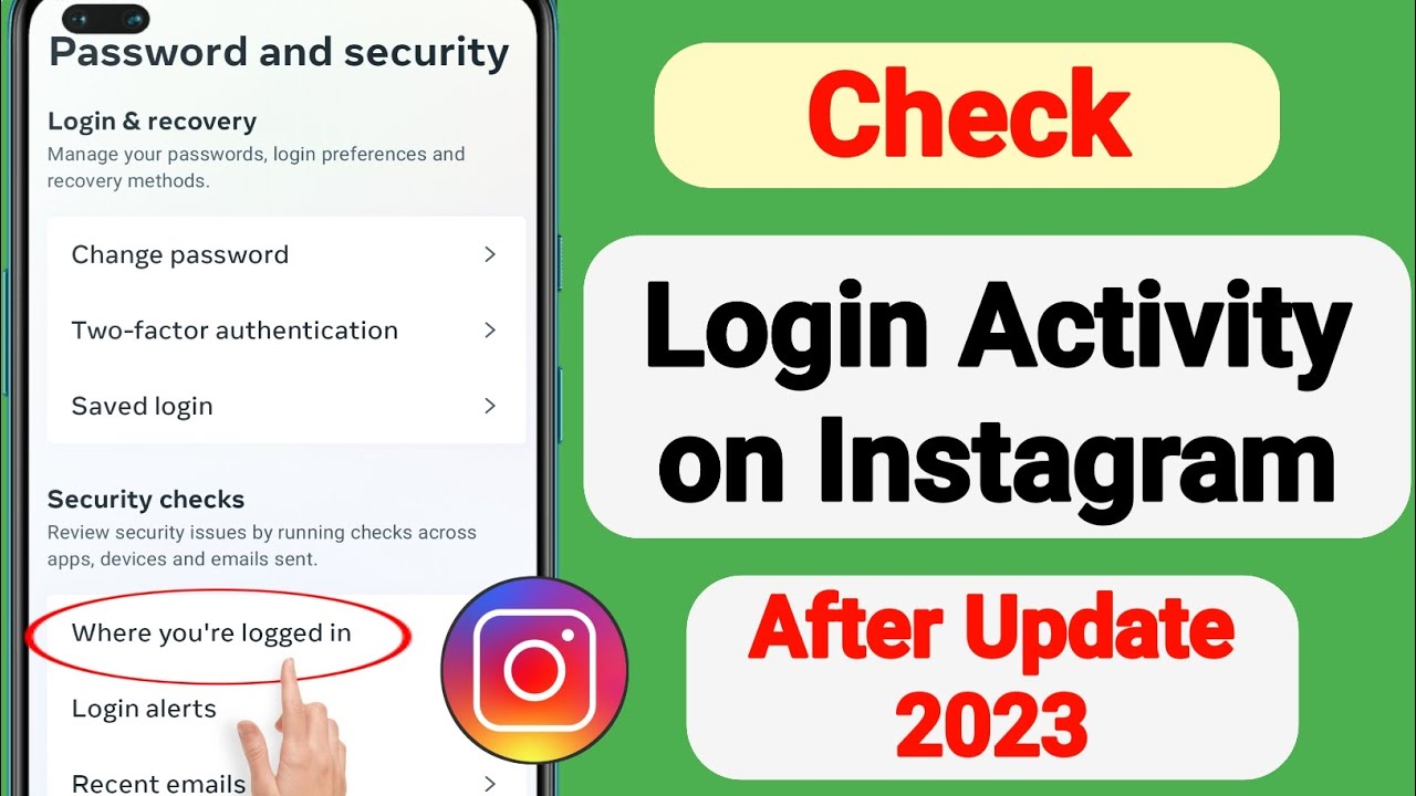 How to Check My Instagram Login Device (2023) | Who use my Instagram ...