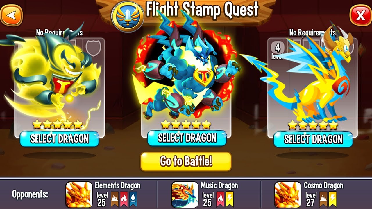 Electric Dragon Dragon City