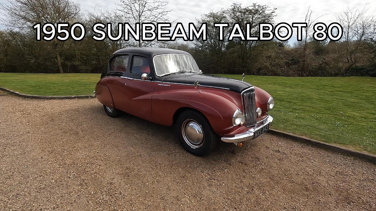 1950 SUNBEAM TALBOT 80 - YouTube