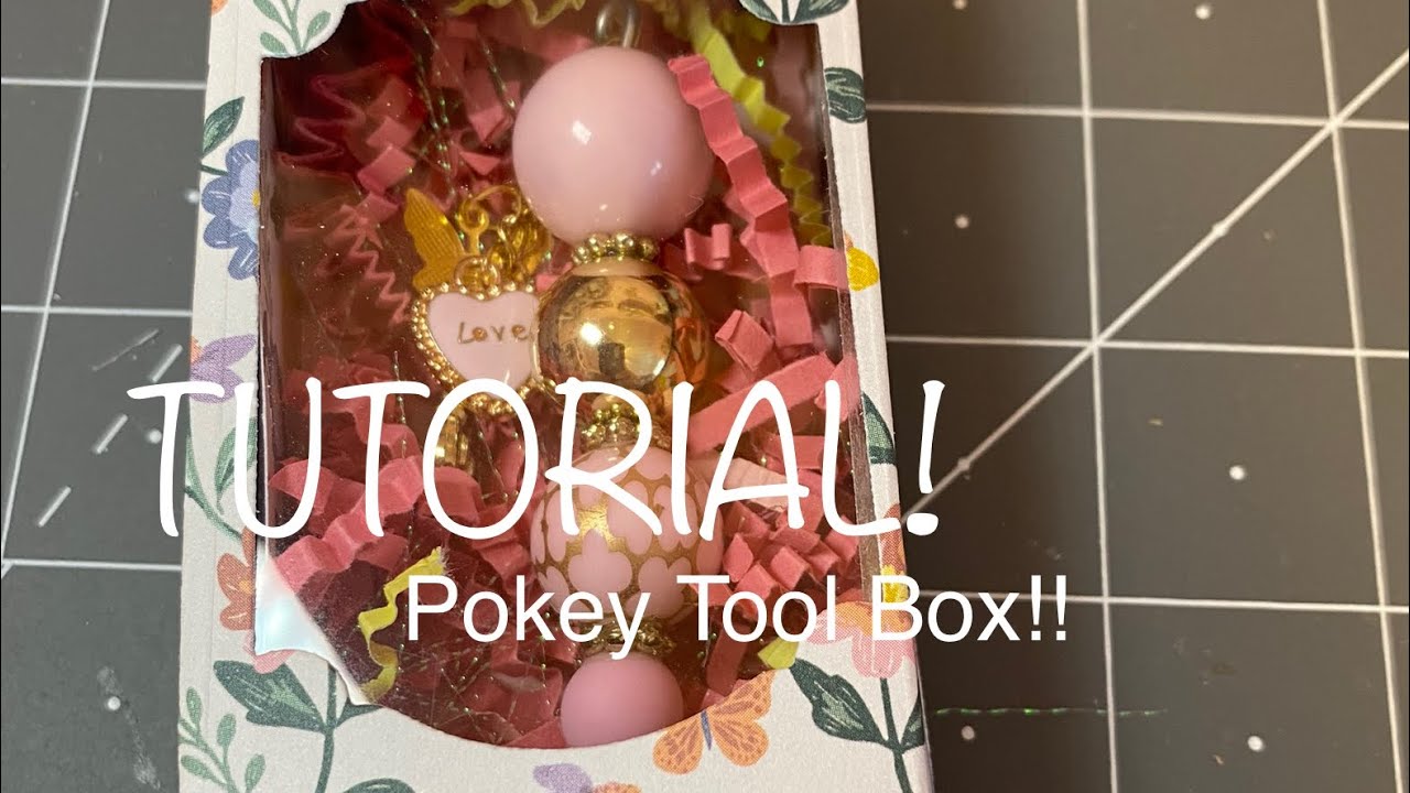 Pokey Tool Box Tutorial! Come craft with me! 💕💕 - YouTube