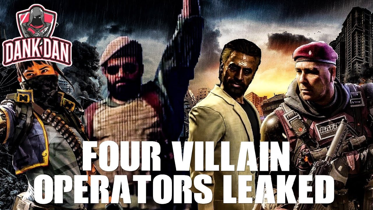 RAUL MENENDEZ, ROURKE, KHALED AL ASAD, AND SERAPH LEAKED IN CALL OF ...