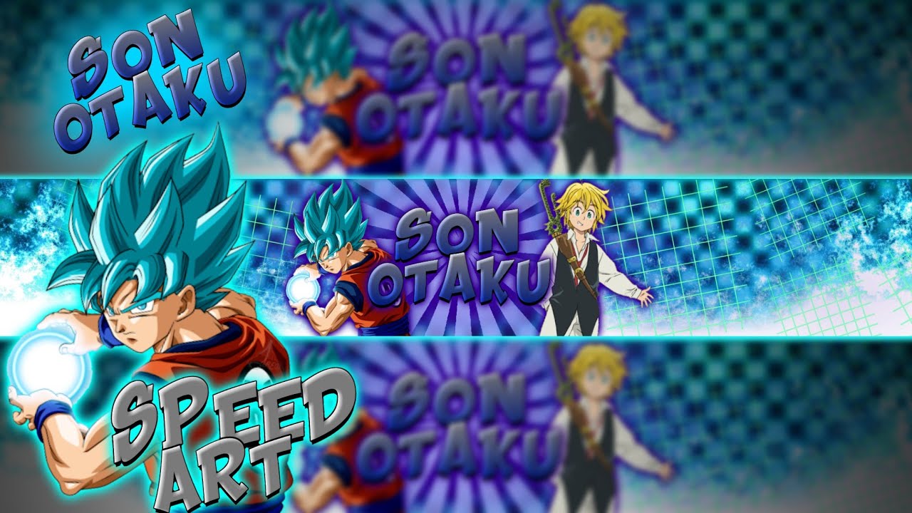 {SpeedArt Banner Para Son Otaku}Banner Para o Canal Son Otaku[Ps Touch ...
