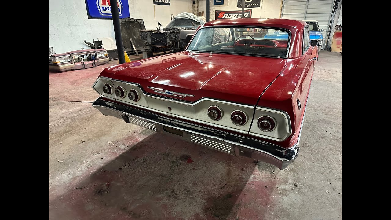 1963 Impala Project Update - Rear Bumper Clean Up & Install #detroit # ...