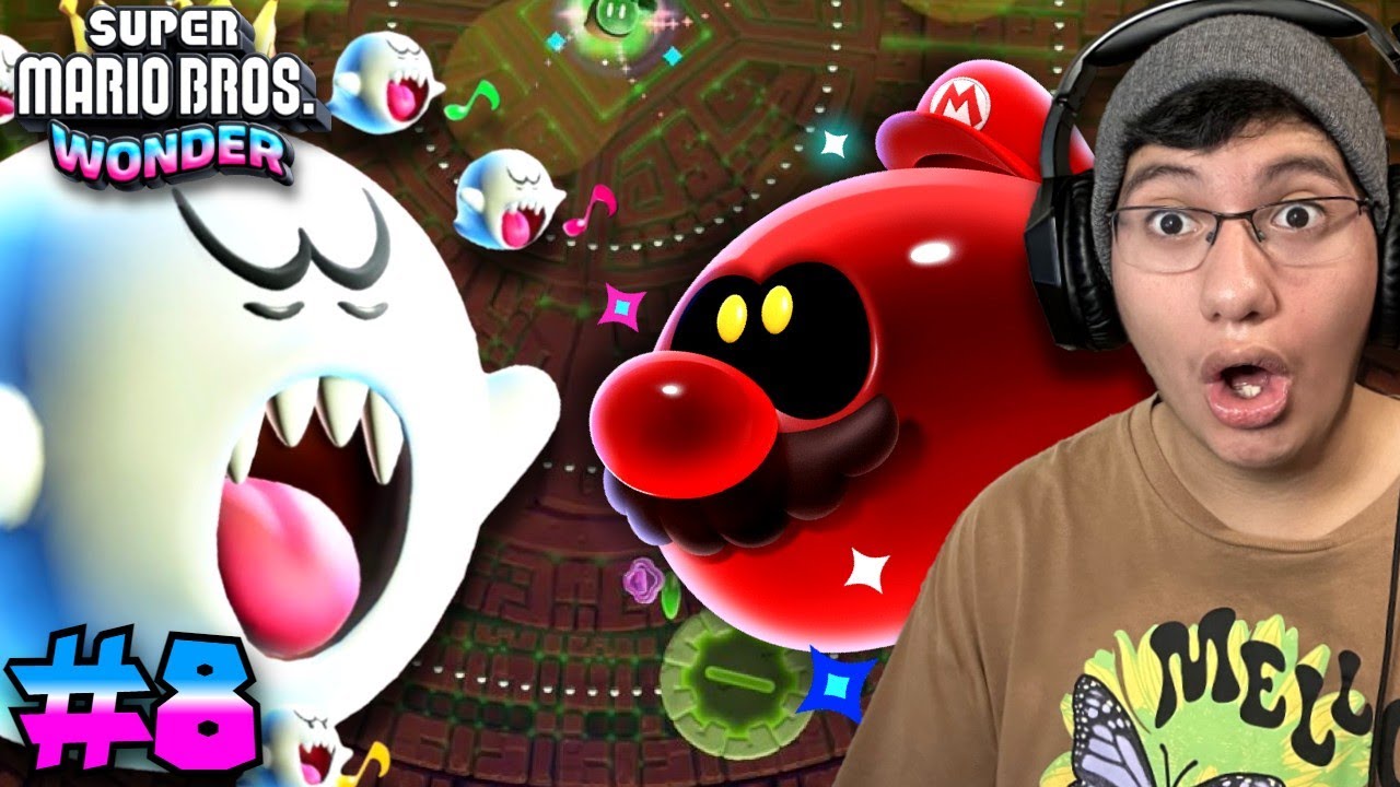 KING BOO SINGS FOR US!!! || Super Mario Bros. Wonder - PART 8 - YouTube