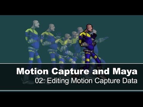Motion Capture and Maya - 02 Editing Motion Capture Data - YouTube