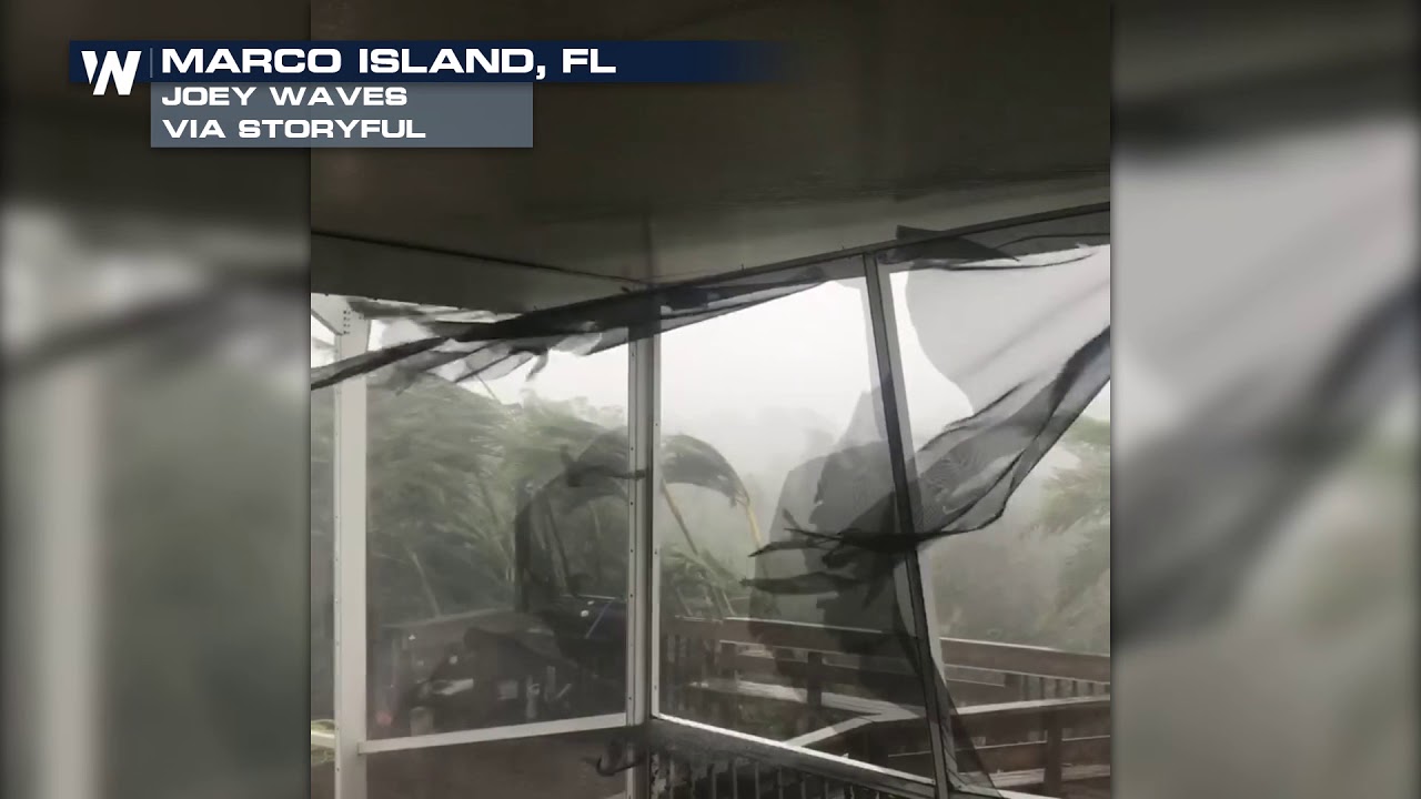 Marco Island Left With Extensive Damage After Irma - YouTube