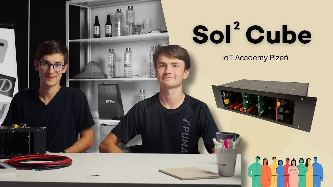 Modulární solární akumulační zdroj | Sol2 Cube | IoT Academy Plzeň ...
