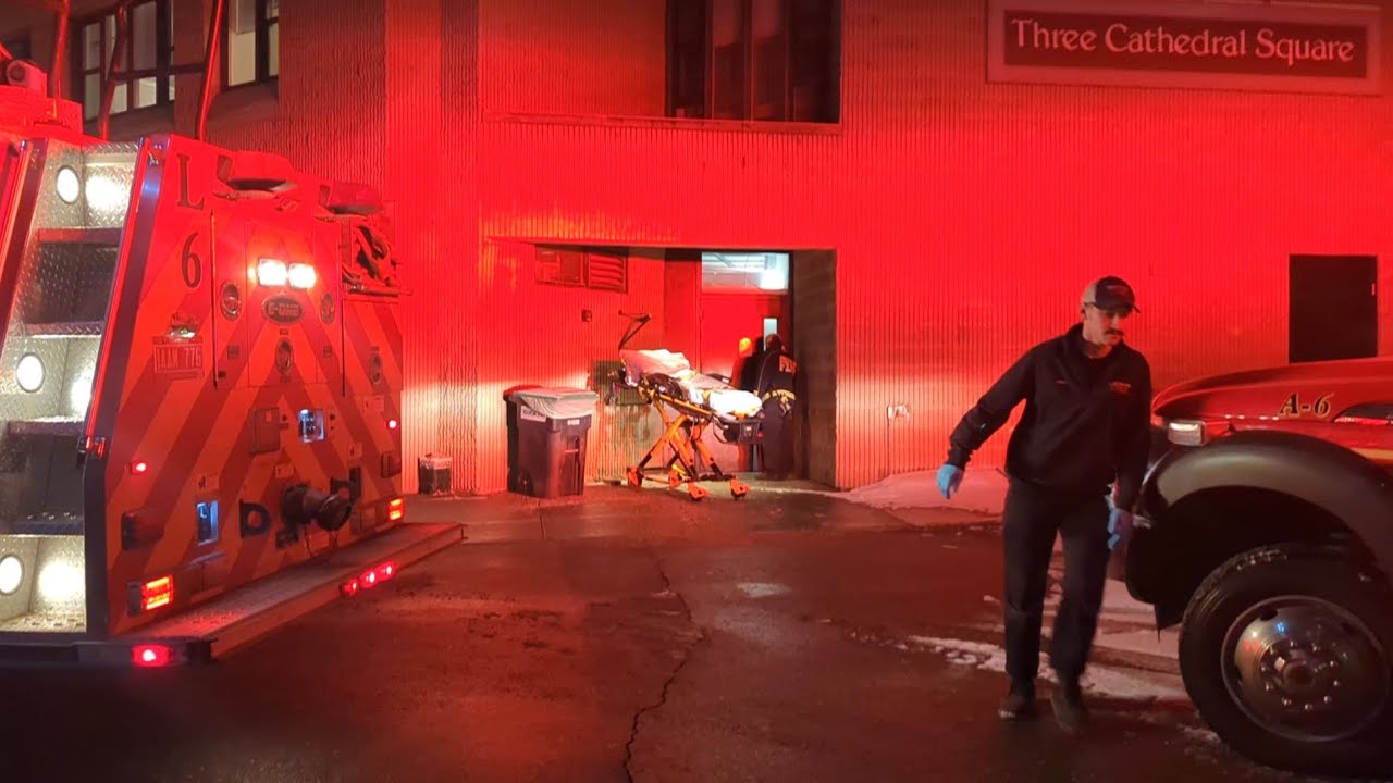 Burlington Fire Responds to Cathedral Square on Cherry St in Burlington ...