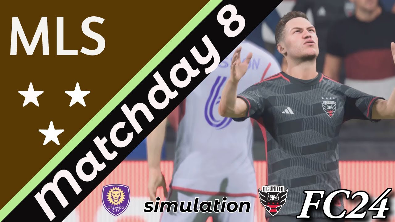 MLS - DC UNITED vs ORLANDO CITY - SIMULATION (PS5) - YouTube