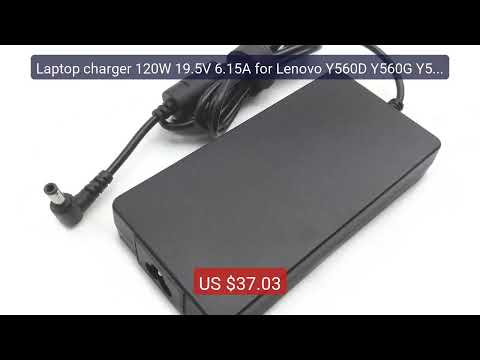 Laptop charger 120W 19.5V 6.15A for Lenovo Y560D Y560G Y560N ... — Amazing Value 2026 | Must Have!