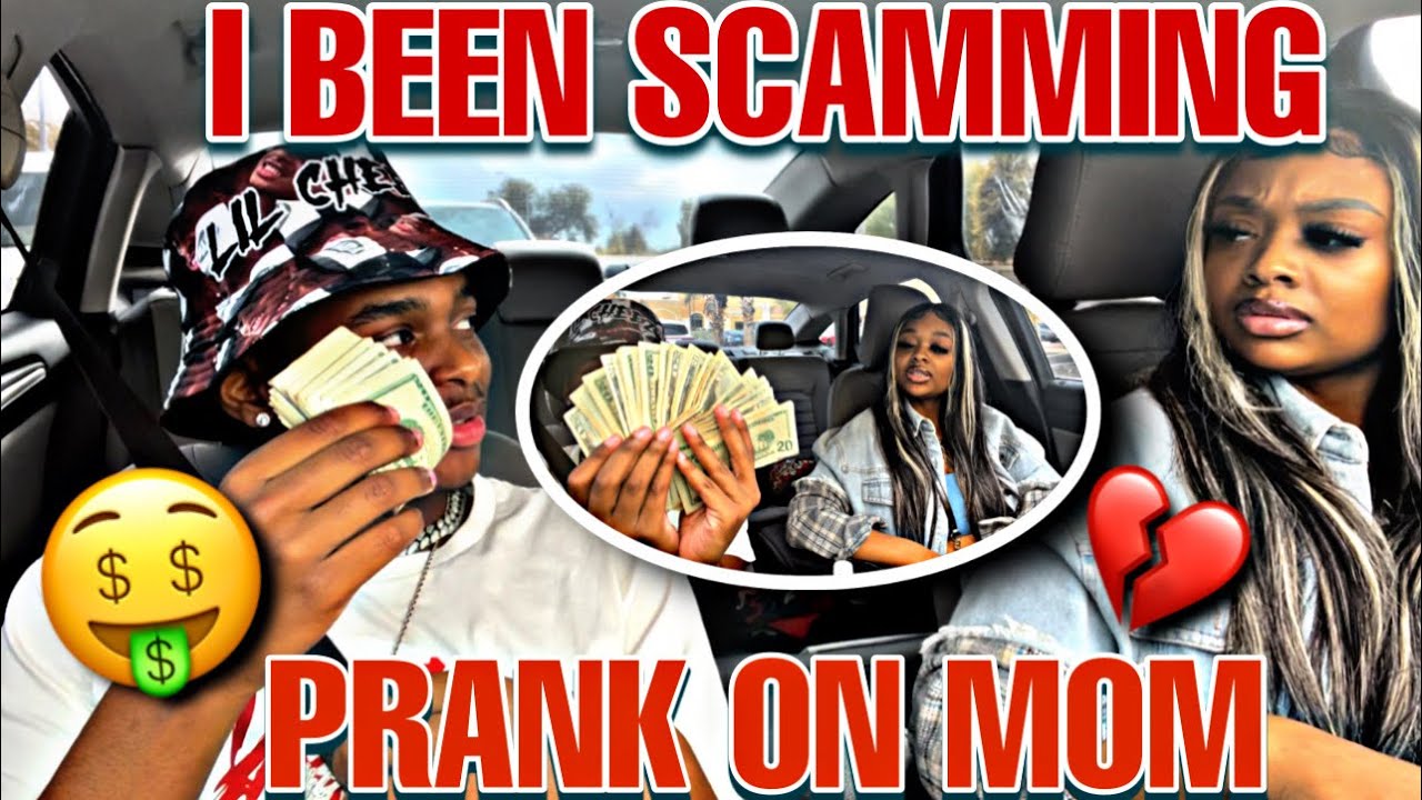MA I BEEN SCAMMING PRANK 🤑 SHE WAS UPSET | I TOLD HER I CAN BUY HER A ...