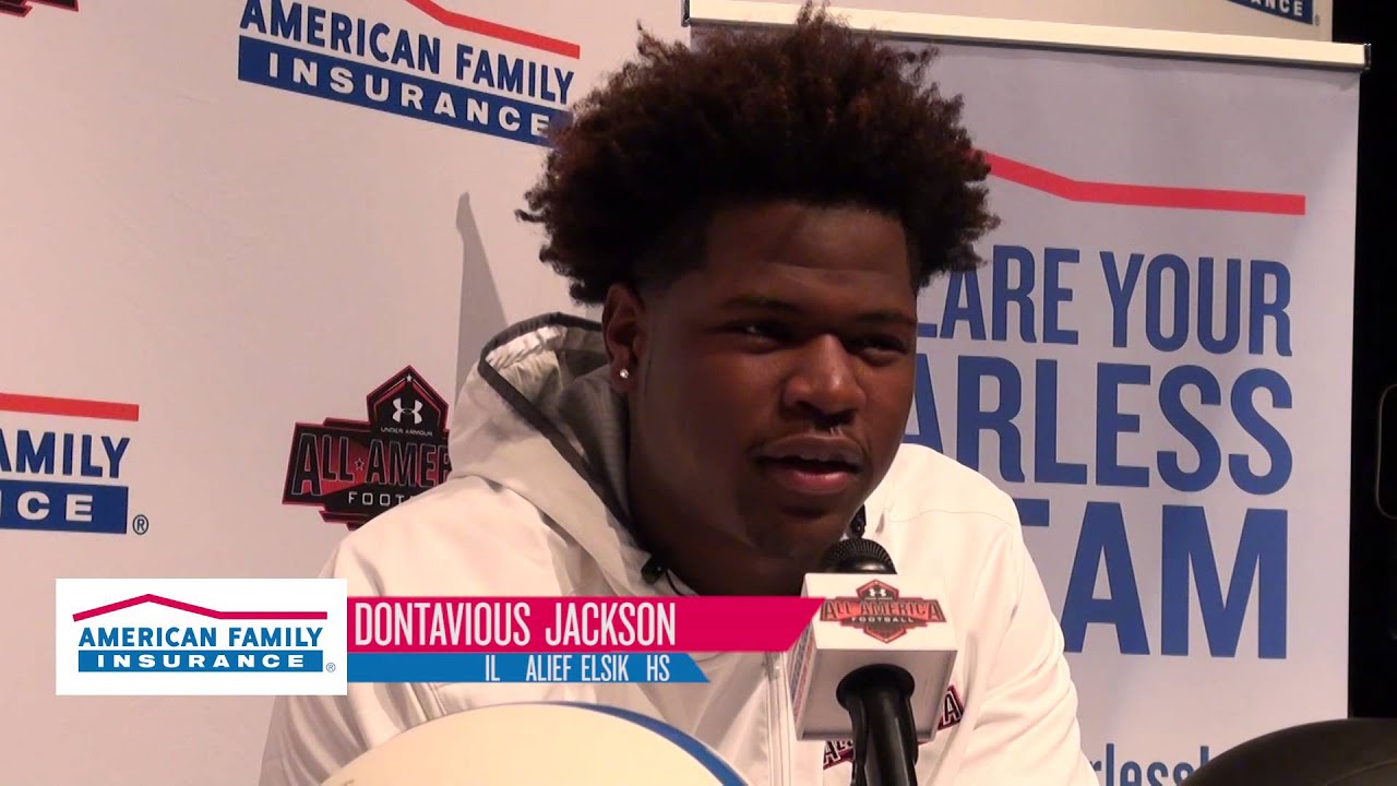 Dontavious Jackson: American Family Insurance Selection Tour Jersey ...