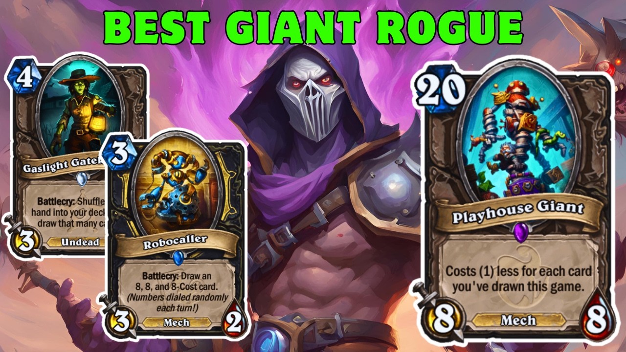 New Miracle List Mini-Set Giant Rogue Deck to Climb Legend Hearthstone ...