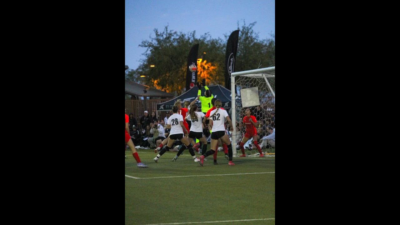Molly McBride 2027 GK 2025 Spring ECNL Highlights - YouTube