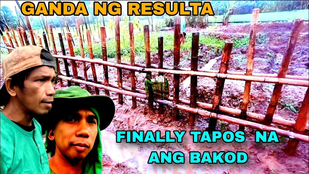 NAKAKAAKIT ANG GANDA NG BAKOD SA PROJECT NI LAYAS SA BUKID - YouTube