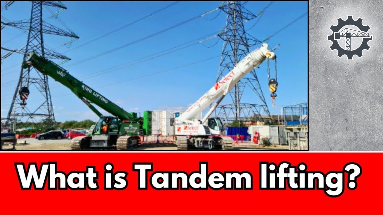 What Is Tandem Lifting With Cranes? || planning tandem lifting || - YouTube