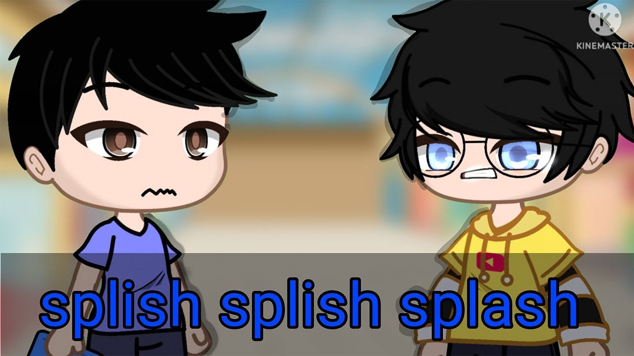 Splish splish splash 💦 || gacha Meme / Trend || Gacha club - YouTube