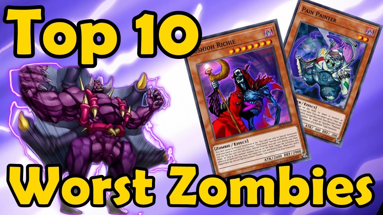 Top 10 Worst Zombies in YuGiOh - YouTube
