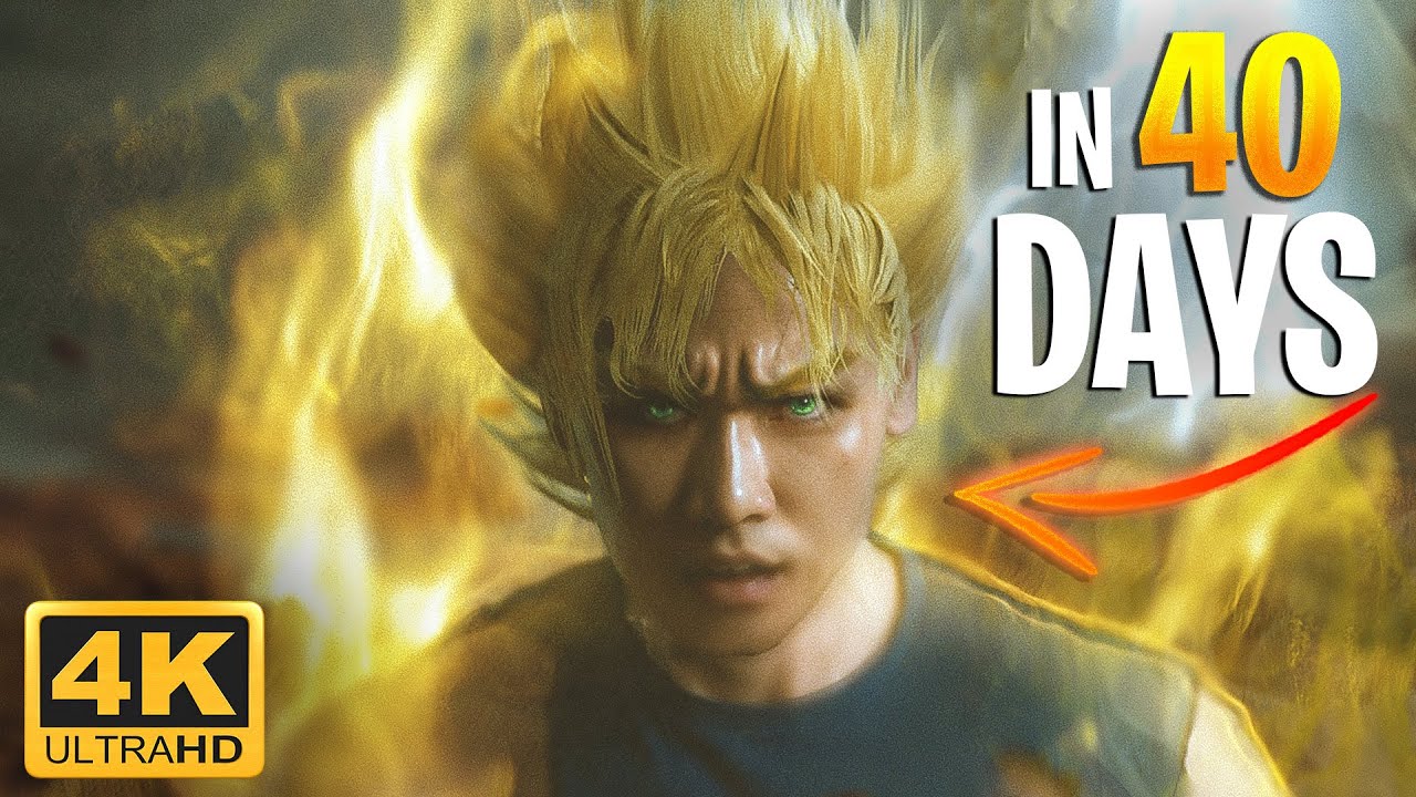 JE ME TRANSFORME en SUPER SAYEN - 4K VFX - YouTube