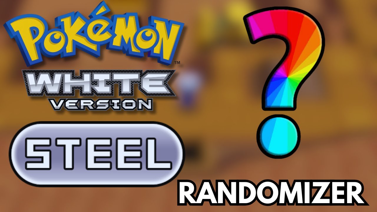 TESTE: Jogando POKÉMON WHITE RANDOMIZER só com o TIPO AÇO! (com roleta ...