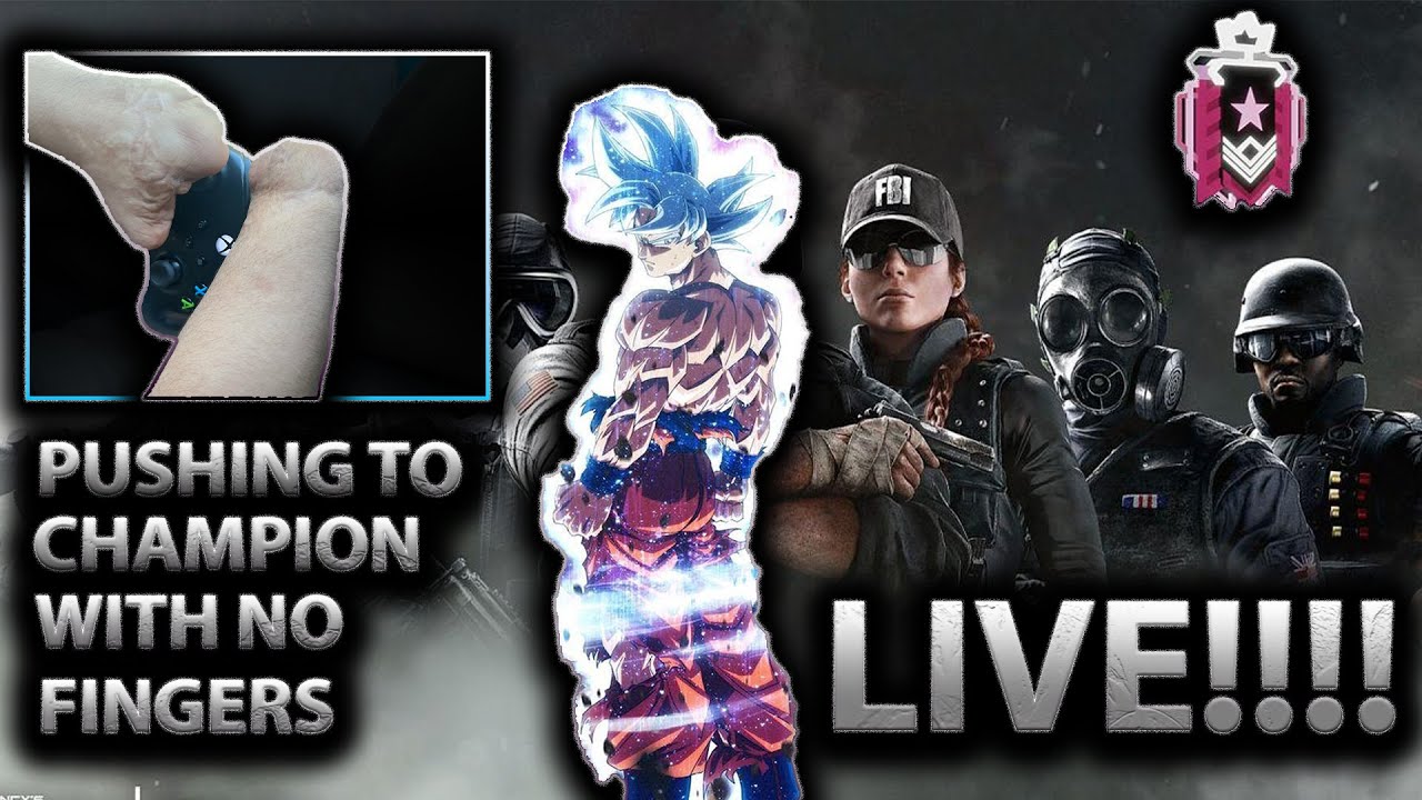 PUSHING TO CHAMPION WITH NO FINGERS LIVE (CURRENT RANK EMERALD I ...