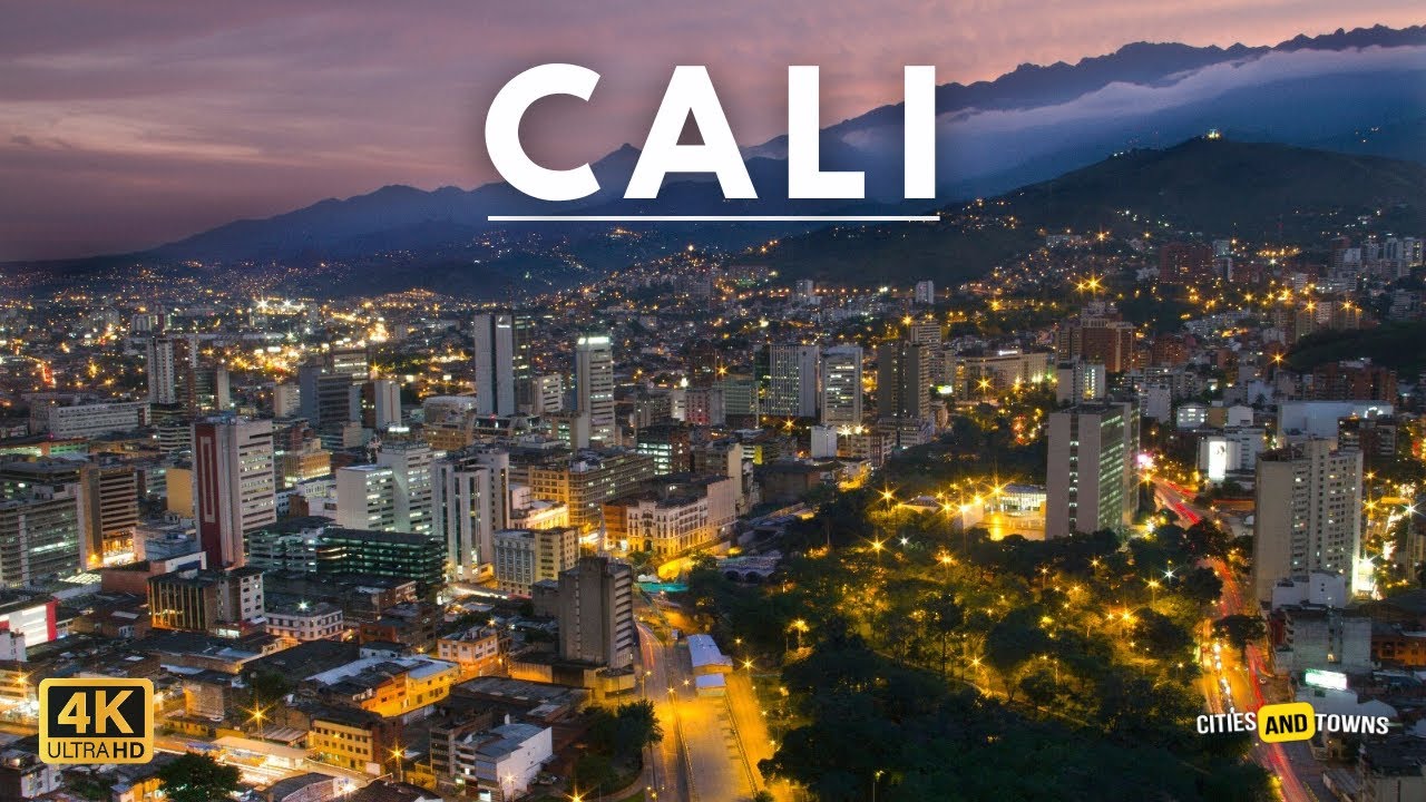 Cali Colombia in 4K Video by Drone - Salsa Capital of the World - YouTube