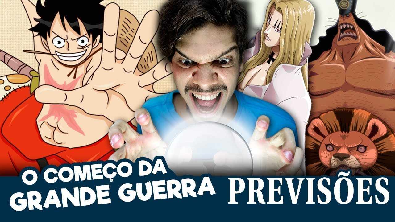 ONE PIECE 917 | Luffy, Zoro e Law VS Hawkins, Holdem e Speed (Previsões ...