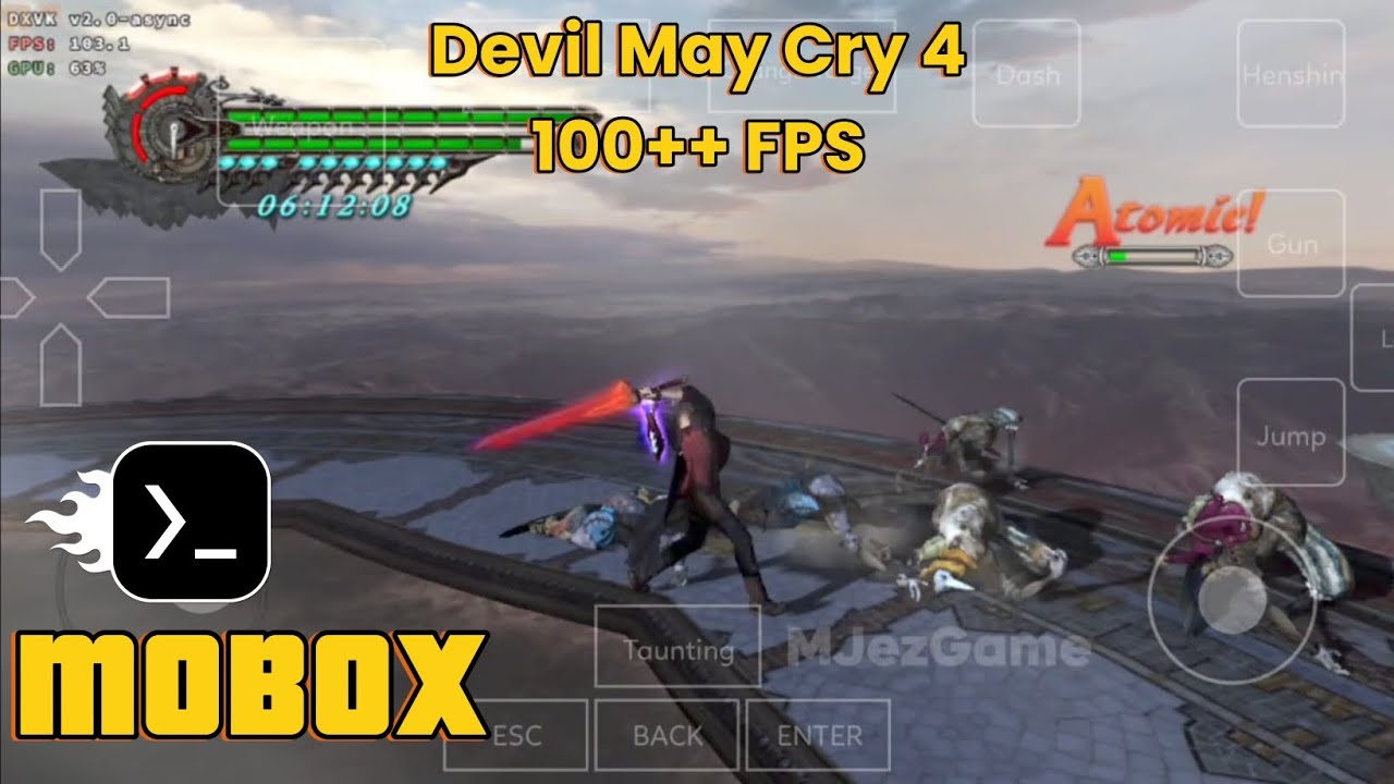 Mobox - Devil May Cry 4 - Emulator Windows Android - YouTube