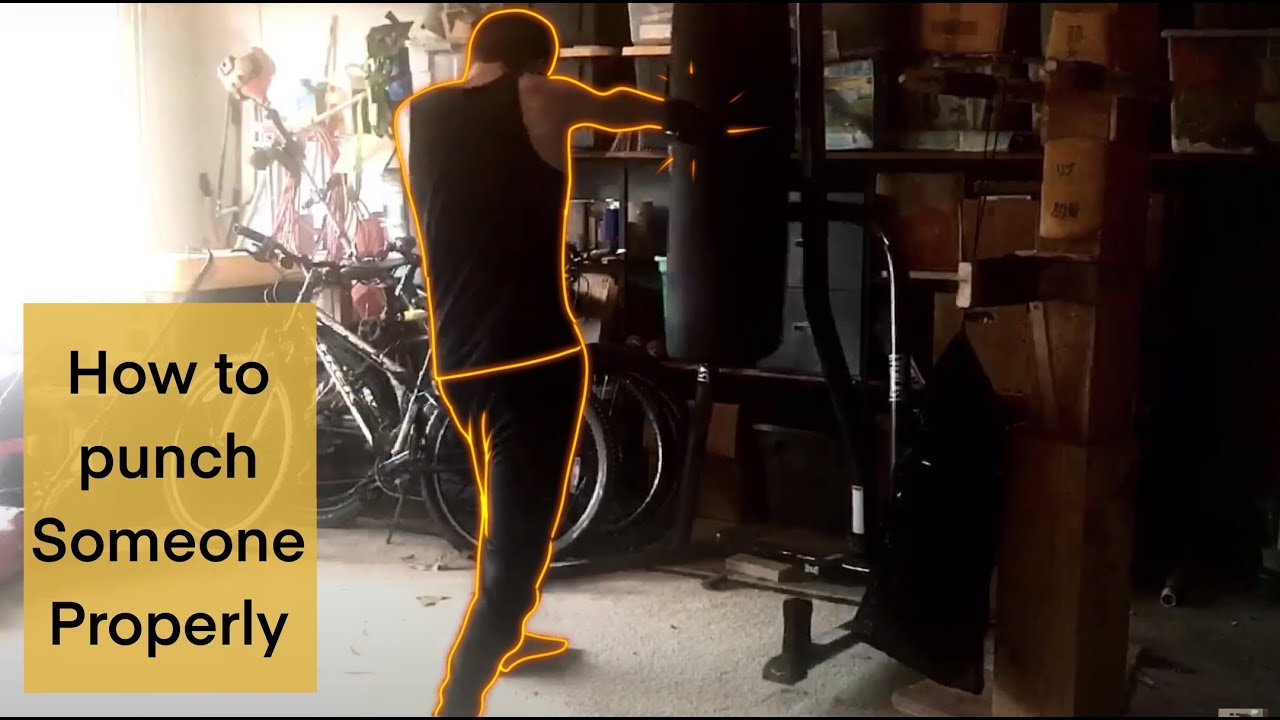 How to Properly Punch Someone - Makeshift Dojo - YouTube
