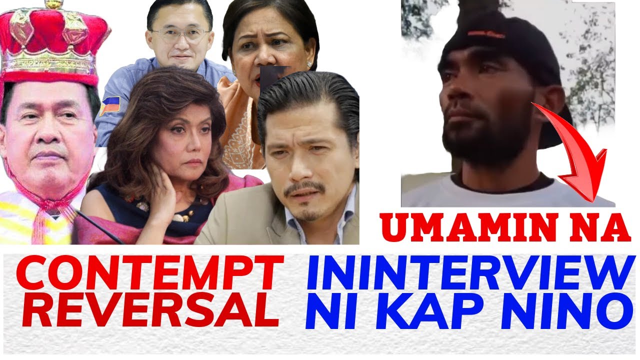 NINO BARZAGA NILAGLAG NA NG ININTERVIEW SA PRAYER RALLY NI PACQ - YouTube