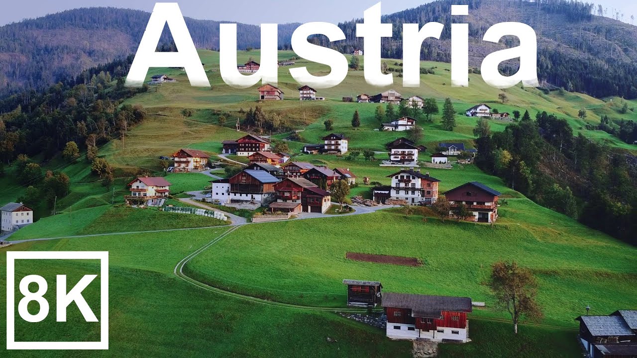 Austria in 8K ULTRA HD - Country in Europe (60 FPS) - YouTube