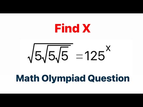 Math Olympiad Question | Find X ; Can you solve this? - YouTube
