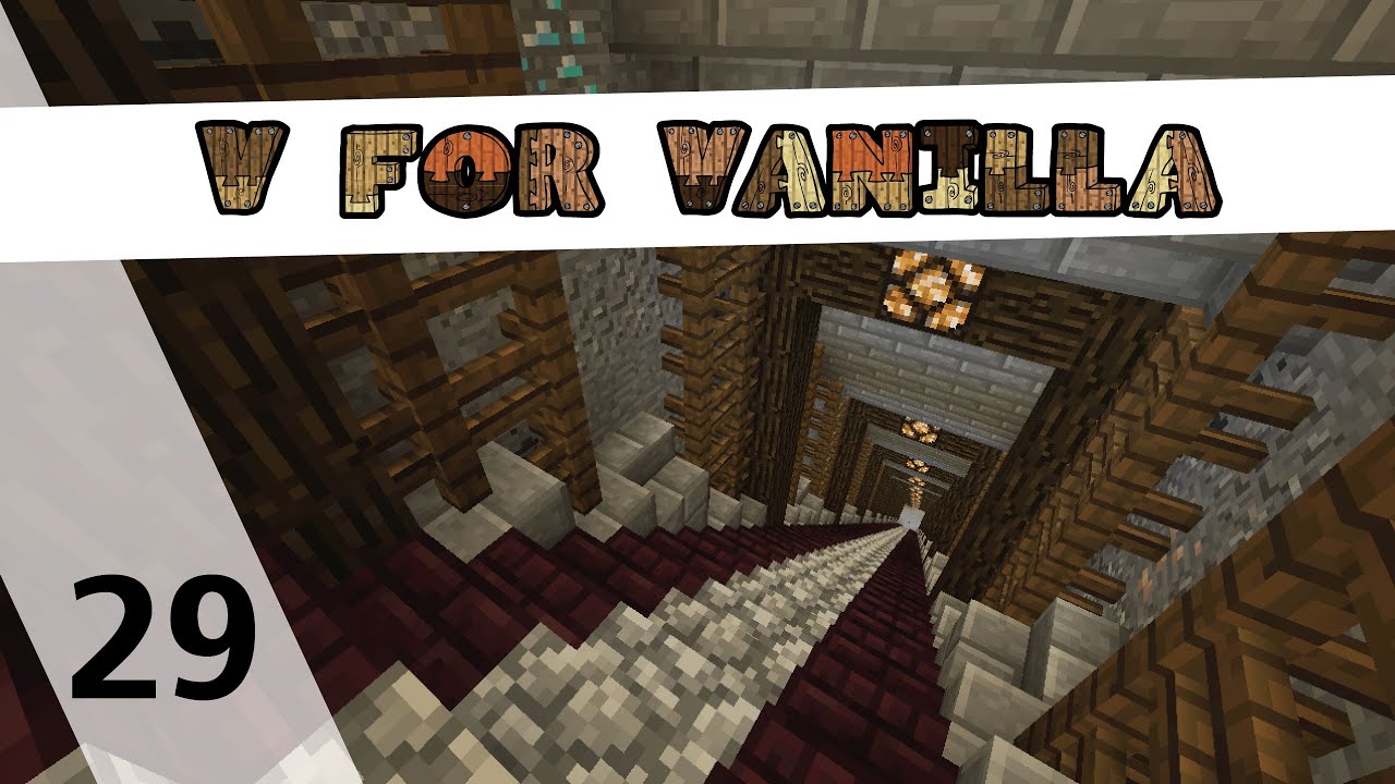 V for Vanilla :: Minecraft SMP -ep 29- PUBLIC MINE HUB - YouTube