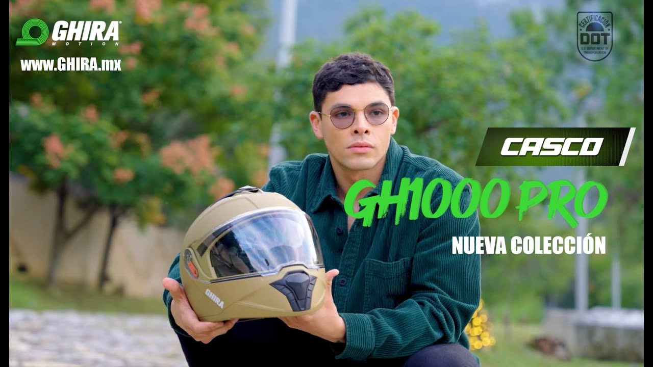 NUEVA Colección - Cascos 𝗚𝗛𝟭𝟬𝟬𝟬 𝗣𝗥𝗢 de Ghira - YouTube